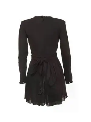 Saint Laurent Fringed Mini Dress