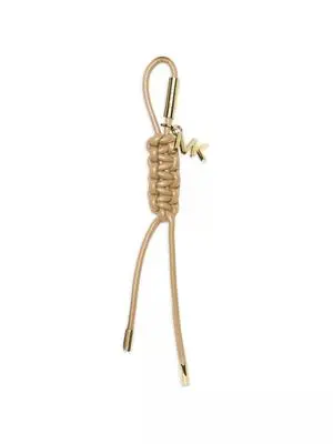 Michael Kors Braided-cord Logo-pendant Bag Charm