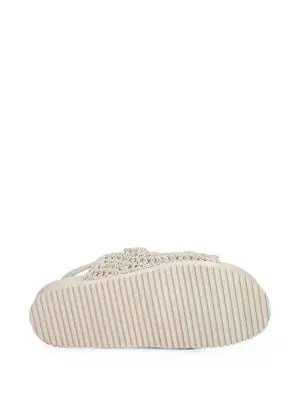 TWINSET Crochet-knit Sandals