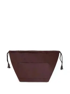 Dragon Diffusion Tassel-detail Clutch Bag - Brown