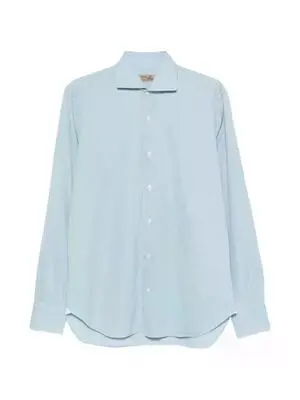 BARBA NAPOLI Button-up Shirt - Blue