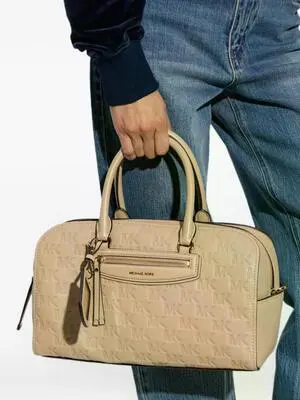 Michael Kors Logo-print Tote Bag - Neutrals