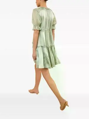 Ulla Johnson Juliette Silk-satin Mini Dress