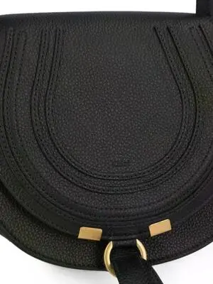 Chloé Marcie Saddle Cross Body Bag - Black