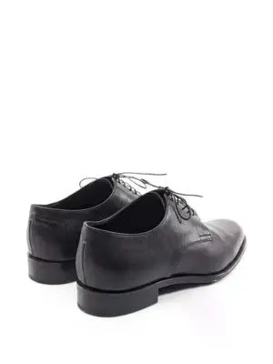 LOUIS VUITTON 2018 Wall Street Line Epi Derby Shoes