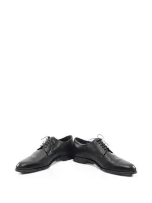 LOUIS VUITTON 2018 Wall Street Line Epi Derby Shoes