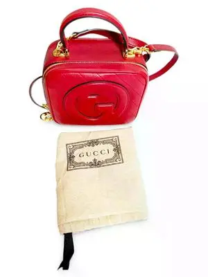 Gucci Small Blondie Leather Tote Bag
