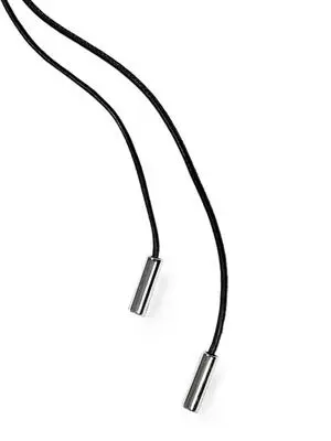 Coperni Stone-pendant Cord Necklace