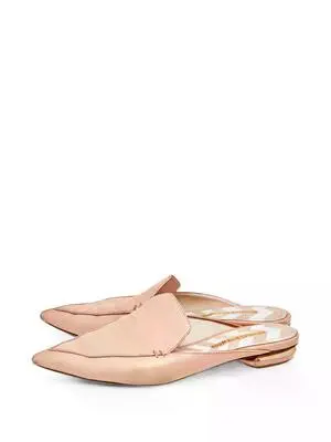 NICHOLAS KIRKWOOD Beya Pointed-toe Flat Mules