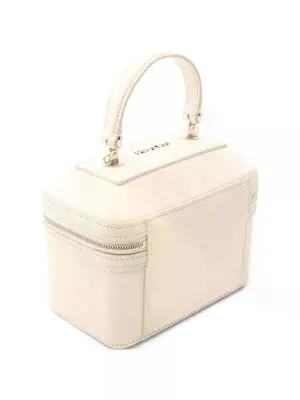 BVLGARI Serpenti Jewelry Box 2-way Leather Tote Bag