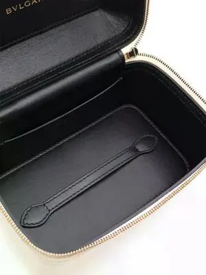 BVLGARI Serpenti Jewelry Box 2-way Leather Tote Bag