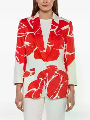 LANVIN Bethney Floral-print Blazer