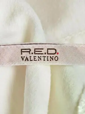 Red Valentino Floral-appliqué Denim Jacket