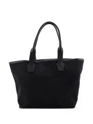 Balenciaga Jumbo Printed Canvas Tote Bag - Black