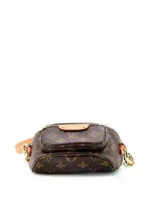 LOUIS VUITTON Bum Bag Monogram Canvas Mini Belt Bag