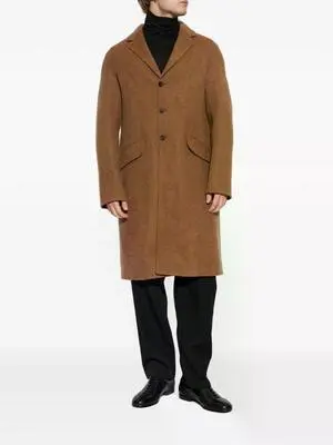 JIL SANDER Single-breasted Wool Coat