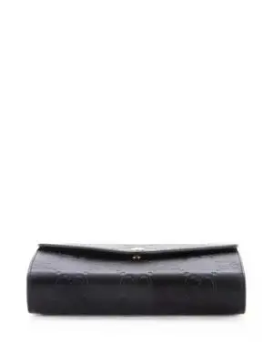 Gucci Envelope Wallet On Chain Guccissima Leather Shoulder Bag