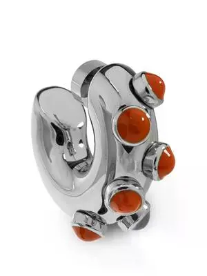 Marni Bead-embellished Hoop Earrings