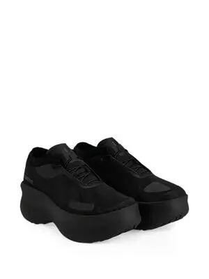 SALOMON X Comme Des Garcons Sense Feel Platform-heel Sneakers