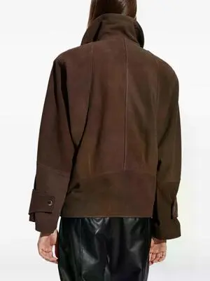 IRO PARIS Melior Belted Leather Jacket