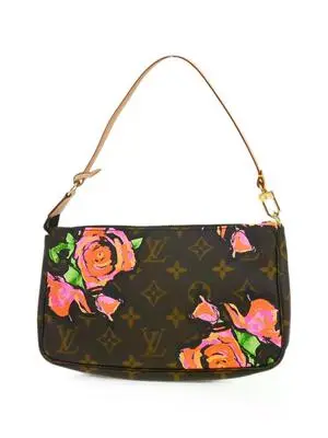 LOUIS VUITTON 2008 Monogram Rose Pochette Tote Bag