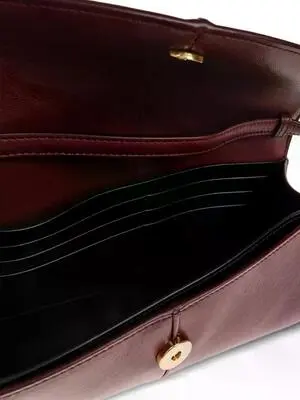 JIL SANDER Logo-print Leather Shoulder Bag