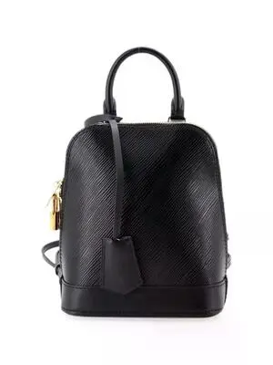 LOUIS VUITTON Alma Epi Leather Backpack