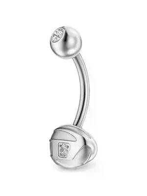 DIESEL® Stainless Steel Navel Body Jewelry