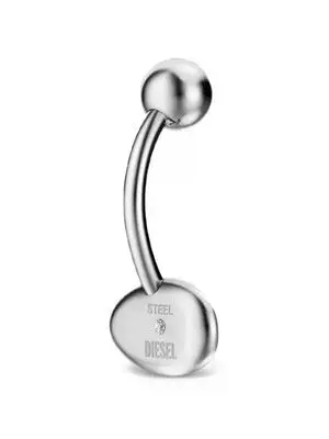 DIESEL® Stainless Steel Navel Body Jewelry
