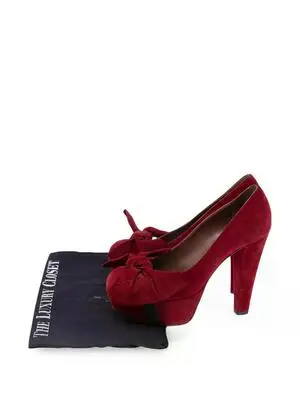 Marni Bow Detail Platform Pumps