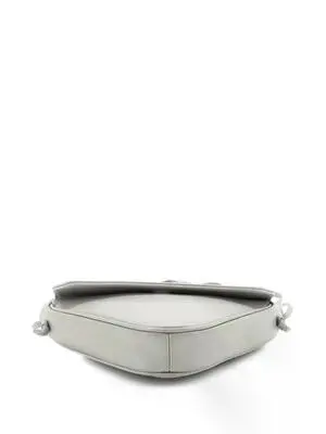 Celine Triangle Bag Leather Small Crossbody Bag - Grey