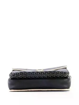 LOUIS VUITTON Monogram Empreinte Leather Pochette Metis Bag - Black