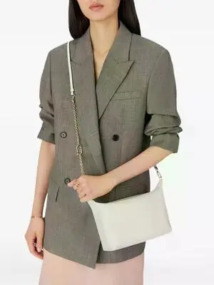 Furla Nuvola Leather Shoulder Bag - Neutrals