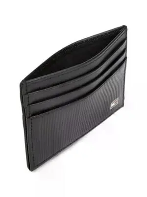 Tommy Hilfiger Flag-plaque Ribbed Card Holder