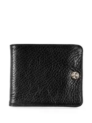 Chrome Hearts Grainy-leather Wallet - Black