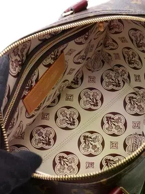 LOUIS VUITTON 30 Speedy Monogram Leather 2-way Tote Bag