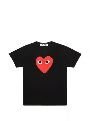 Play Comme Des Garcon Heart Print T-shirt