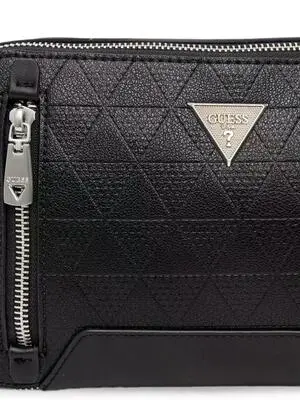 Guess Medium Torino Triangle-logo Messenger Bag