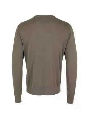 MANUEL RITZ Crew-neck Ribbed-trim Sweater