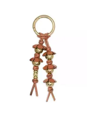 Michael Kors Floral Beaded Bag Charm