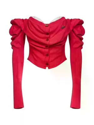 VIVIENNE WESTWOOD Coquette Corset Top - Red