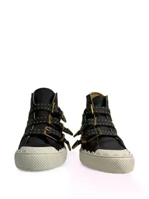 Chloé Studded Buckle-strap Sneakers