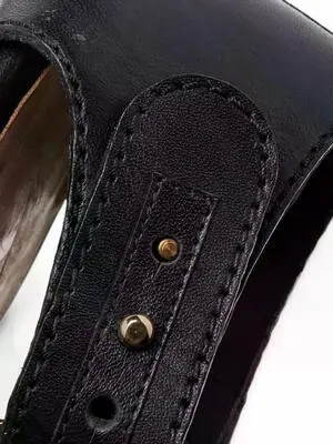 GIUSEPPE ZANOTTI Eyelet Ankle-strap Sandals