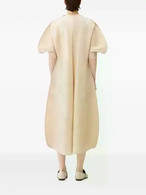 Issey Miyake Coast Pleated Midi Dress
