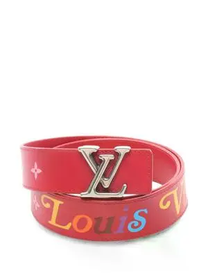 LOUIS VUITTON 2010s New Wave Belt - Red