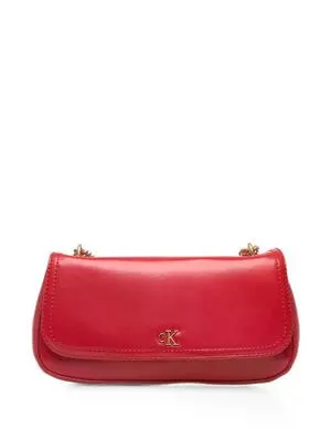 Calvin Klein Small Monogram Logo-plaque Chain-strap Shoulder Bag