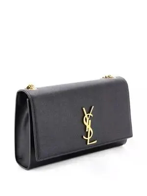 Saint Laurent Classic Monogram Grainy Leather Medium Crossbody Bag