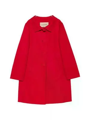 Valentino Garavani Button-up Coat - Red