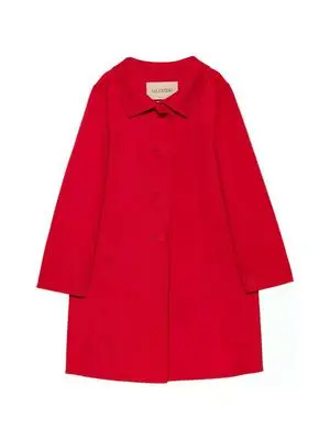 Valentino Garavani Vlogo Signature Detail Button-up Coat