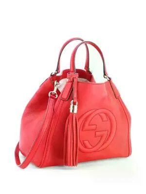 Gucci Soho Convertible Leather Small Shoulder Bag